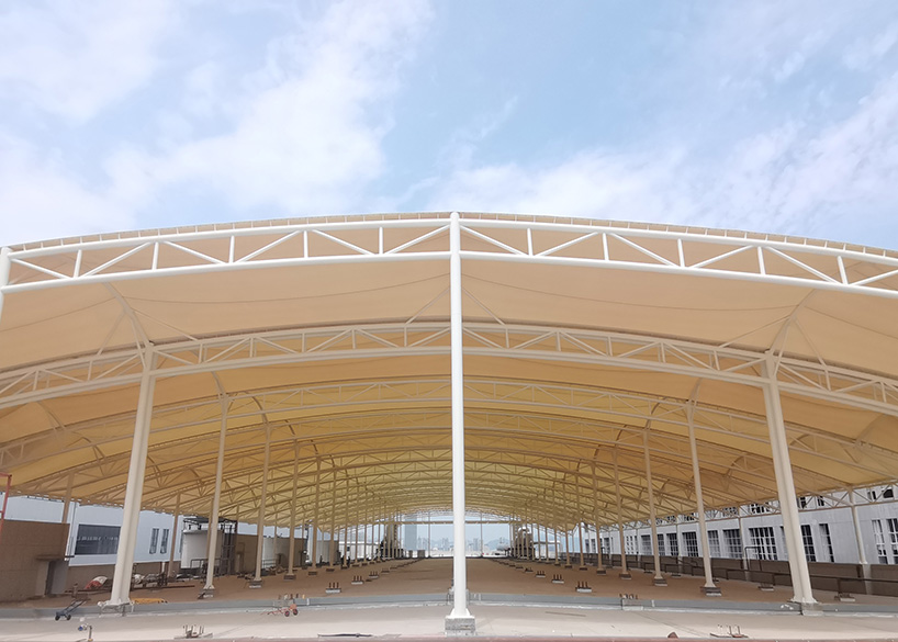 Membrane Structure, Space Steel Structures Design & Installation--WANHAO